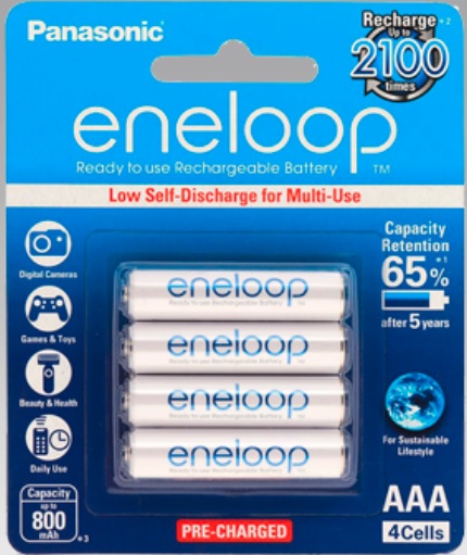 Phân biệt pin Eneloop chính hãng và pin eneloop xách tay - Chuyên trang EDC