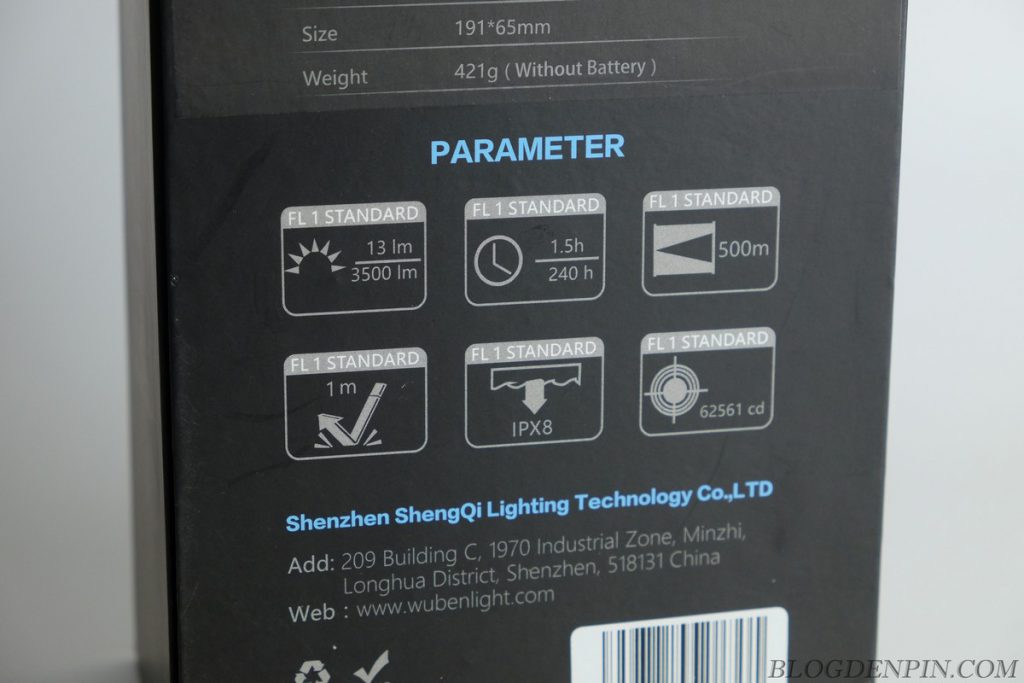 Review đèn pin Wuben T102 Pro - 3500 Lumens, chiếu xa 500 mét