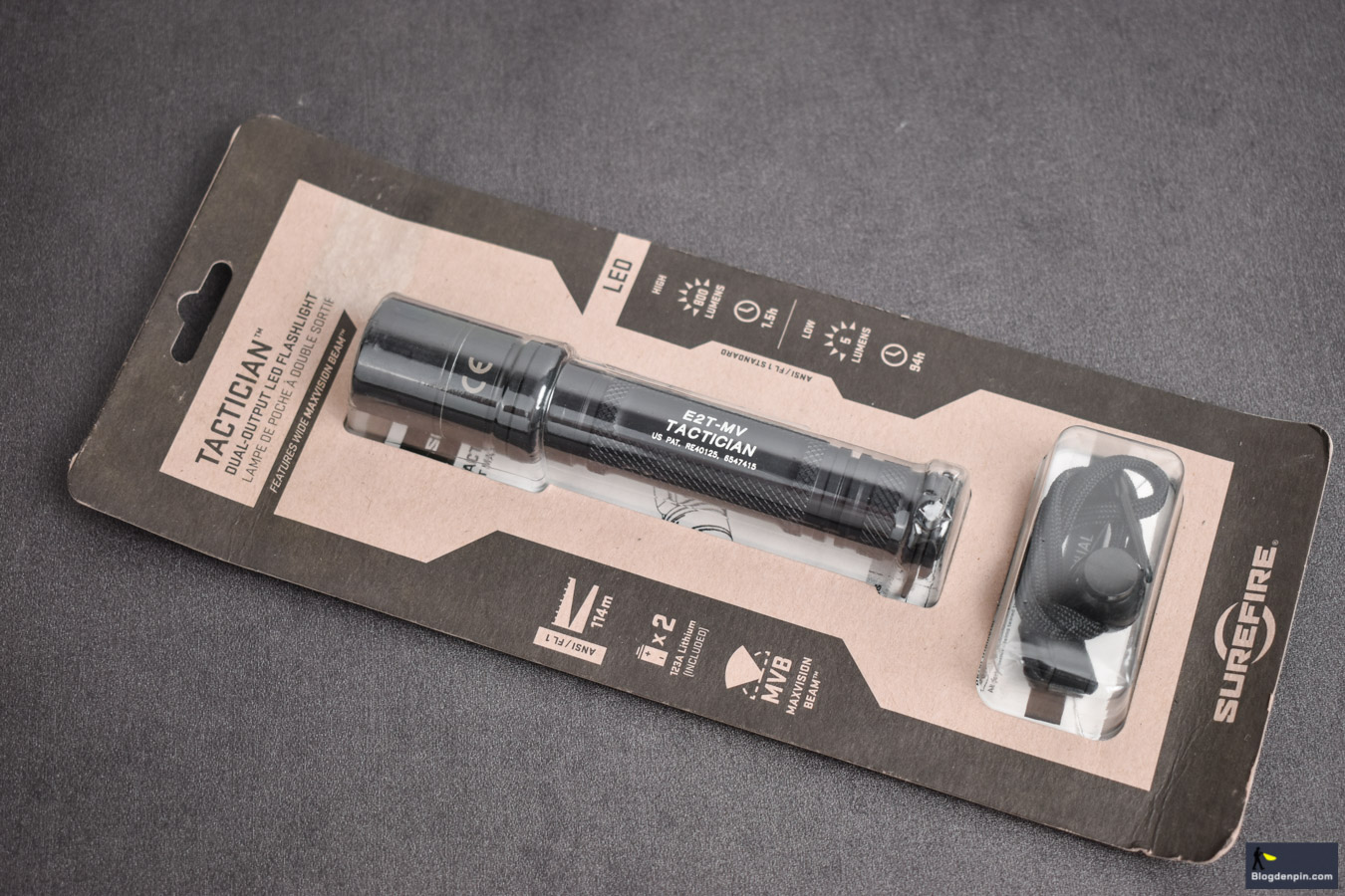 Surefire E2T-MV Tactician: đèn EDC chất, giá chát! Review sau 3 năm sử dụng