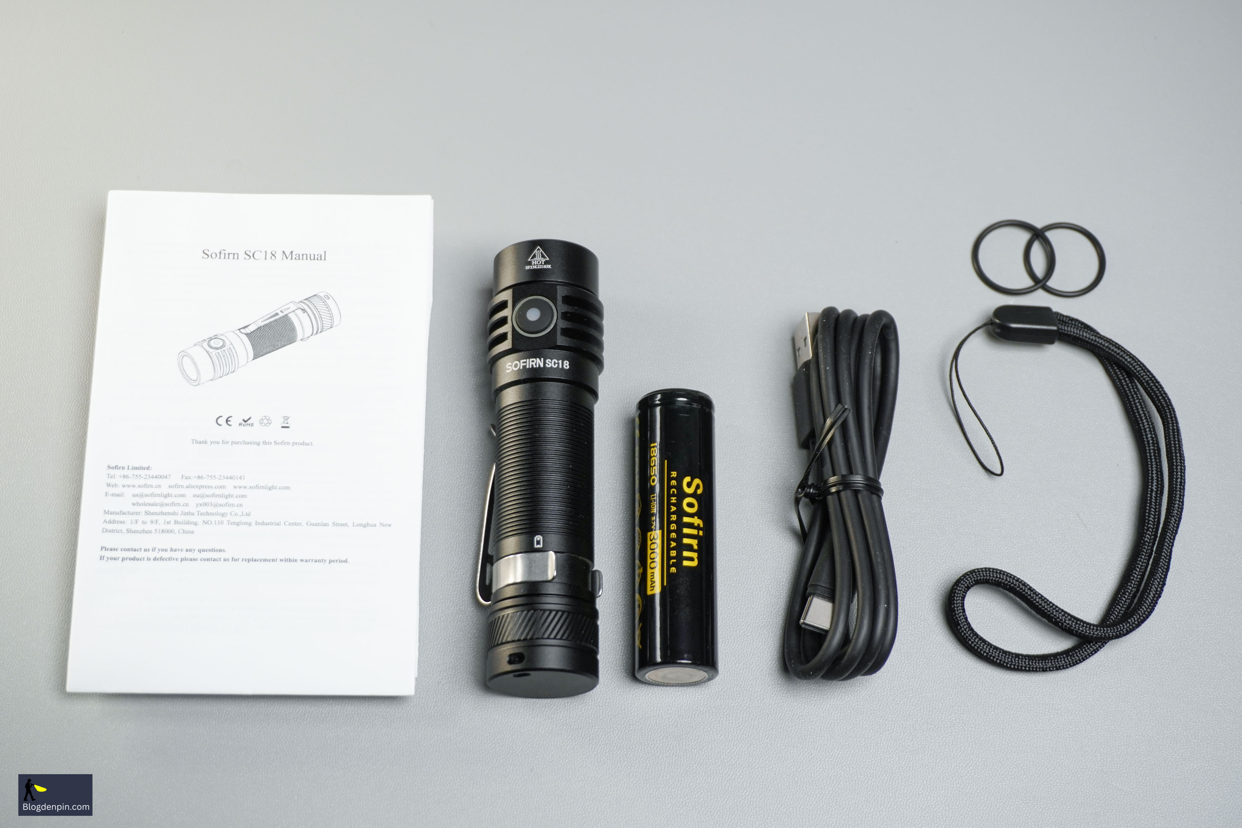 Review đèn pin quốc dân: Sofirn SC18 (1800 Lumens, nhỏ gọn)